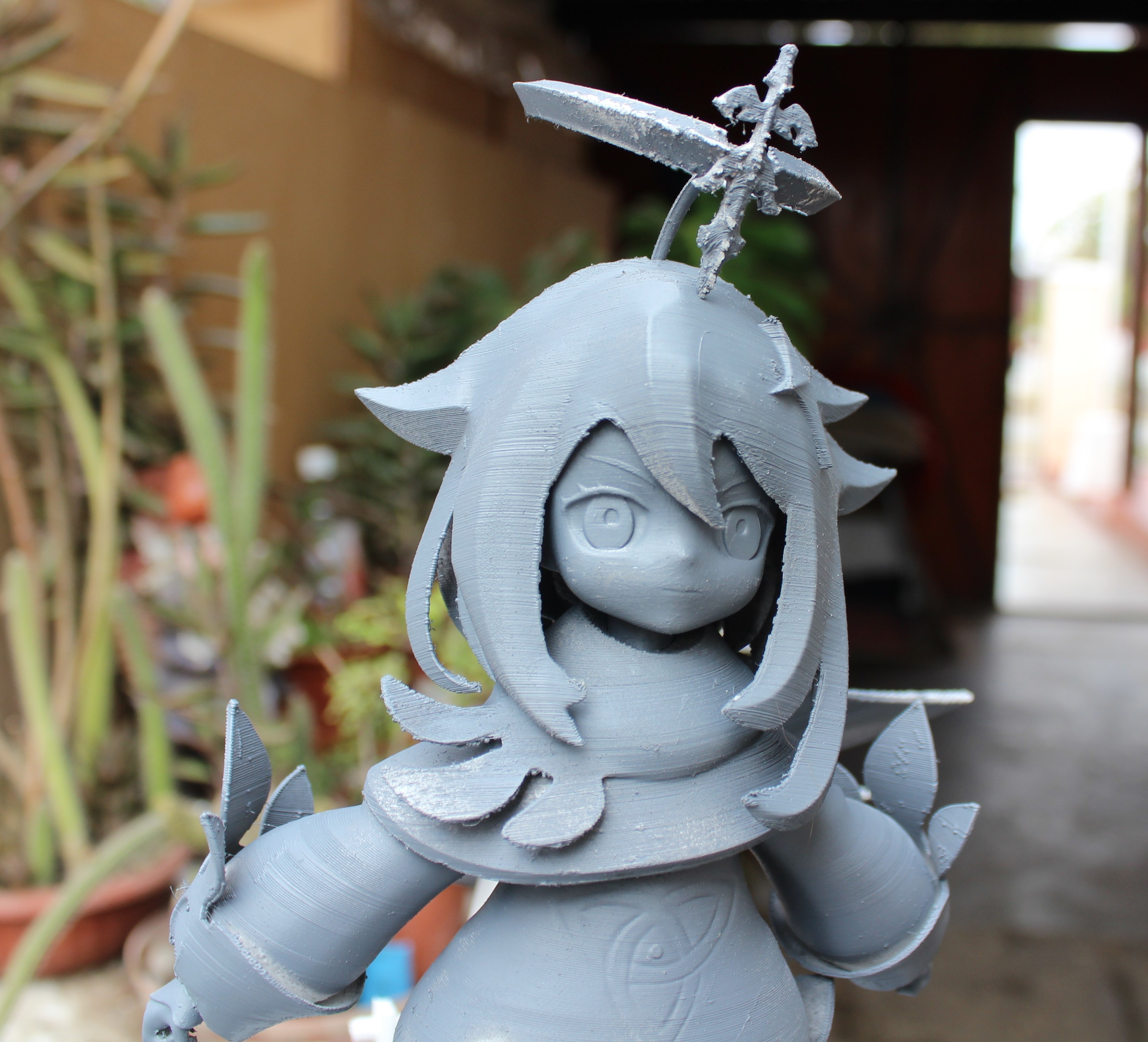 Archivo STL Paimon Genshin Impact・Diseño para descargar y imprimir en ...