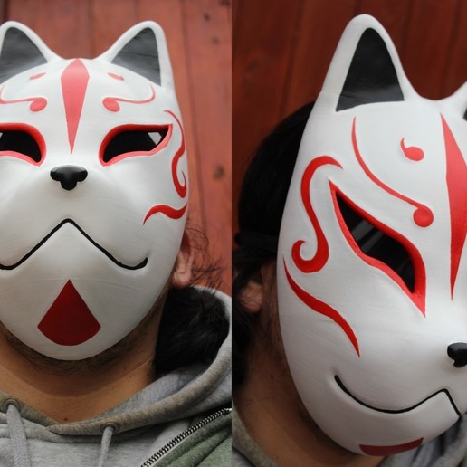 Download STL file fox mask • 3D printable template ・ Cults