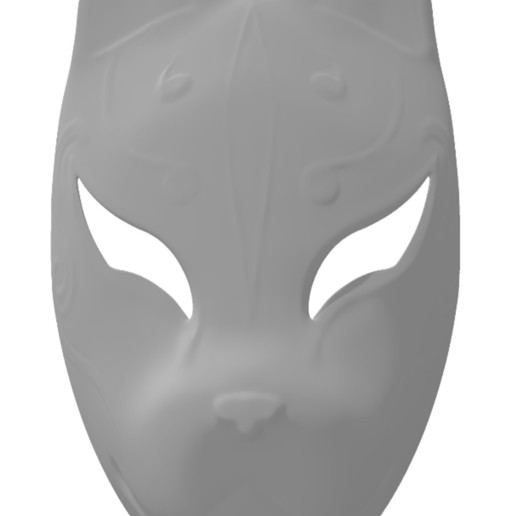 Download STL file fox mask • 3D printable template ・ Cults
