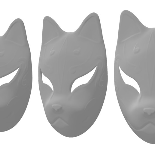 Download STL file fox mask • 3D printable template ・ Cults