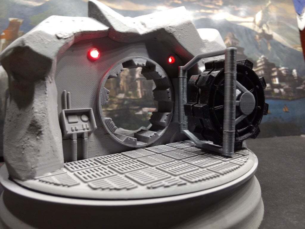 Free STL file Fallout vault door hinge and hollow base, remix 🚪・3D ...