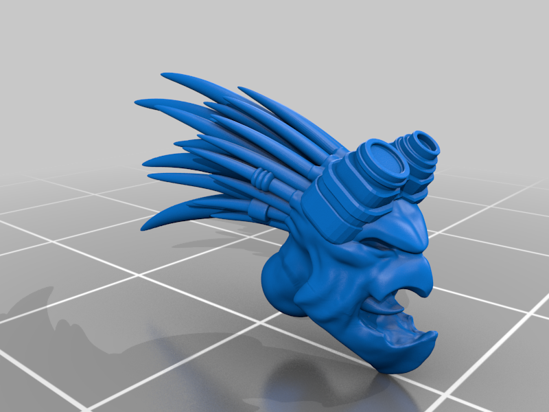 Free STL file Alternate Cannibal Chicken Heads. 🐔・3D print model to ...