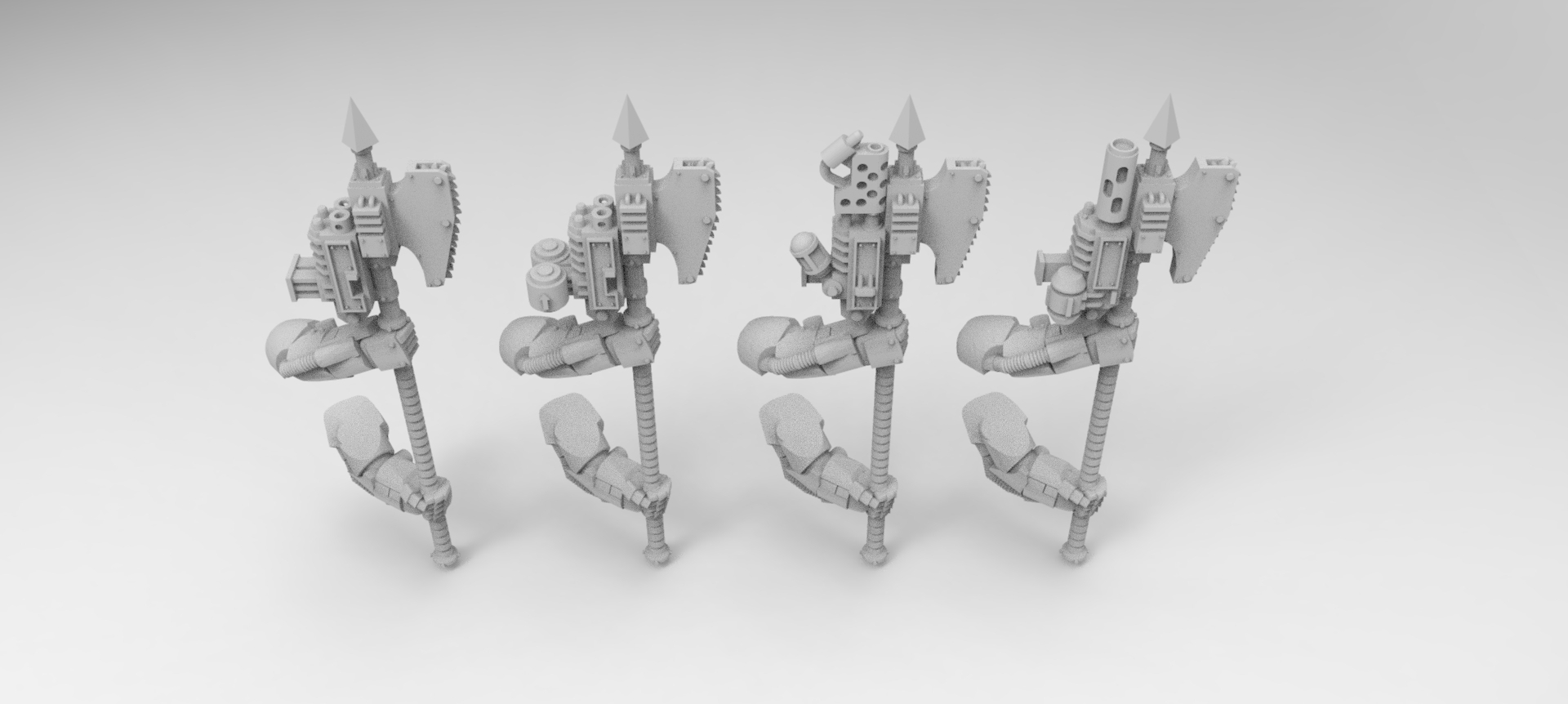 Free STL file Interstellar T-800 Chain-mops・3D printing model to ...