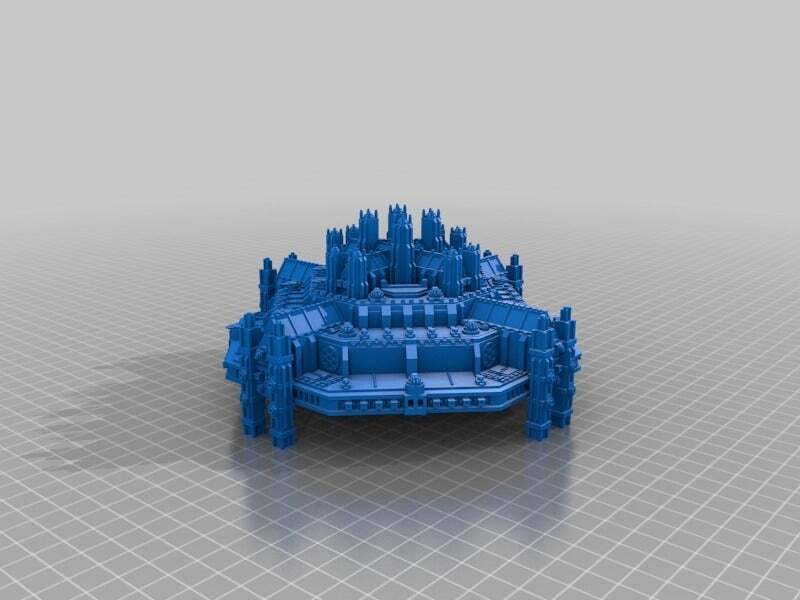 Free STL file Imperial Star Fortress ⭐・3D printing idea to download・Cults