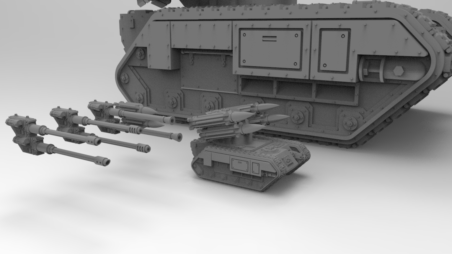 Free STL file Epic Scale Anti-Air Artillery 🧨・Template to download and ...