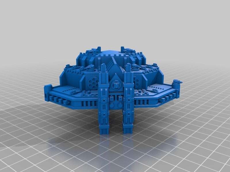 Free STL file Imperial Star Fortress ⭐・3D printing idea to download・Cults