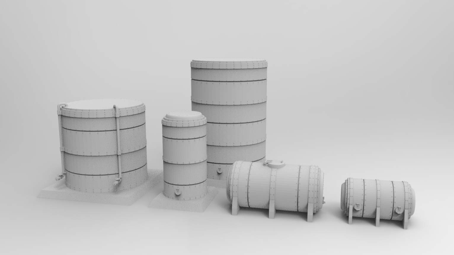 Free STL file Fuel Tanks ⛽・Design to download and 3D print・Cults