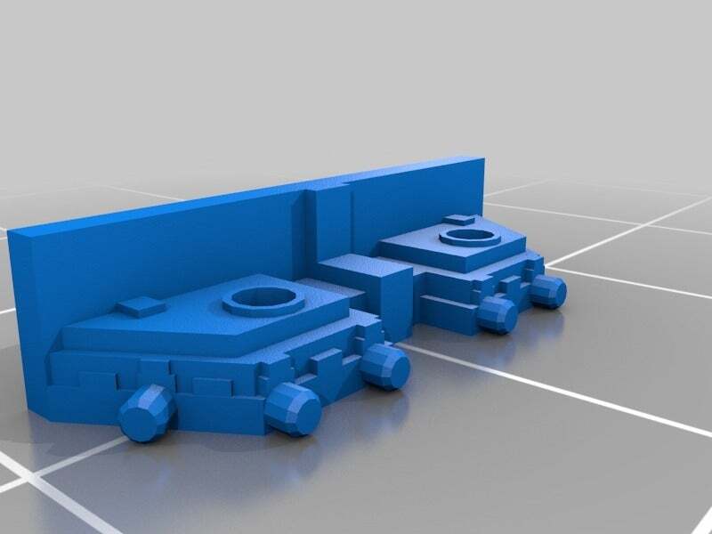 Download free STL file Battlefleet Gothic Weapons & Bits • Object to 3D ...