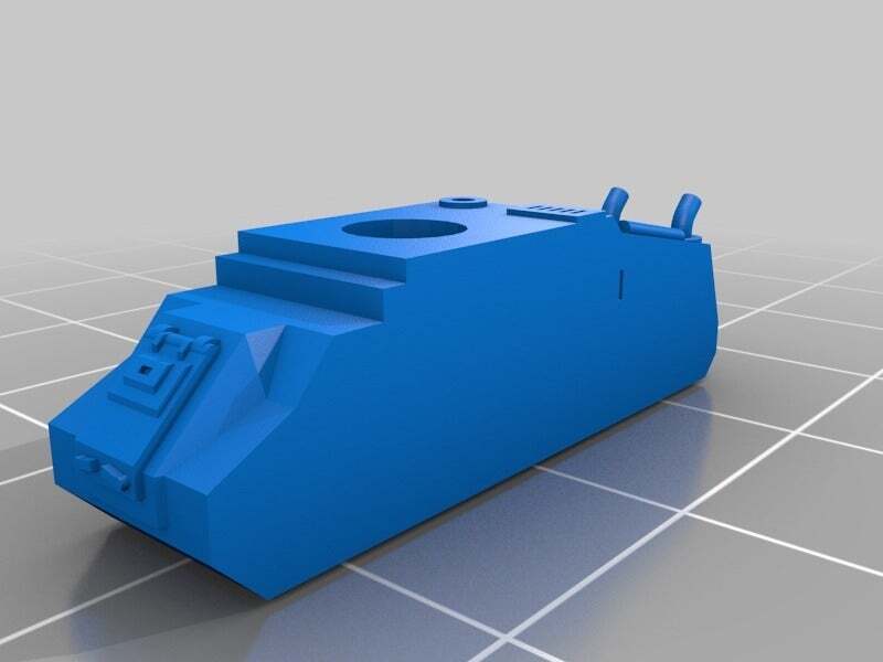 Descargar archivo STL gratis Escala épica Ragnarok Heavy Tank • Modelo ...