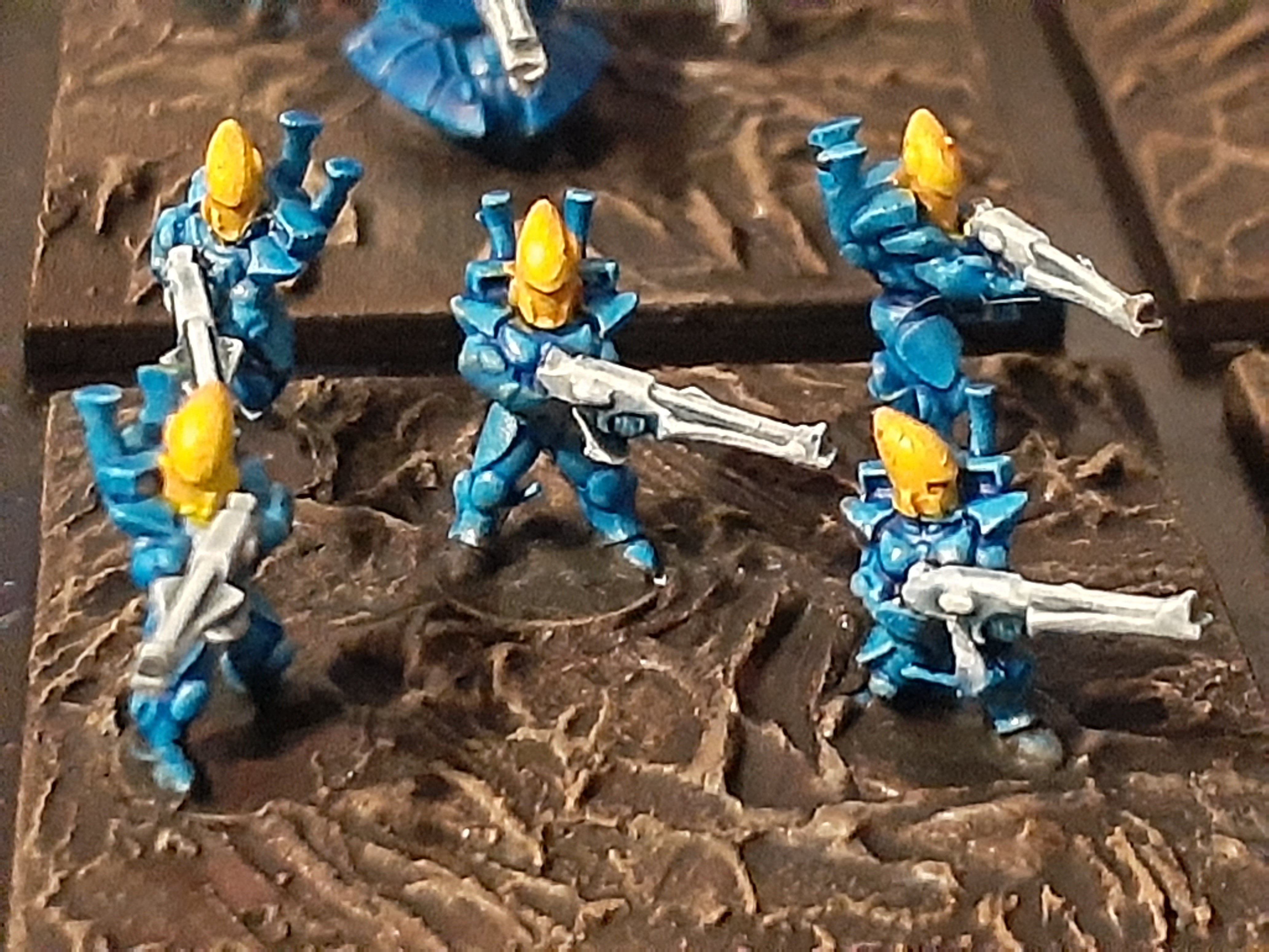 3D printing Tiny Space Elves - Basic Infantry Squad • made with Phrozen ...