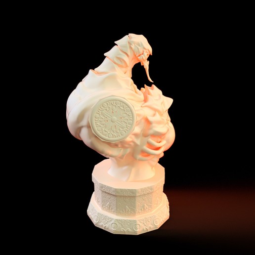 Download STL file Ruby Weapon Bust • Template to 3D print ・ Cults