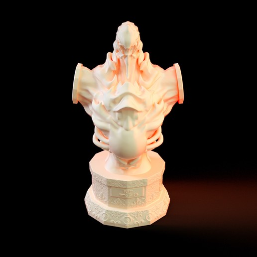 Download STL file Ruby Weapon Bust • Template to 3D print ・ Cults