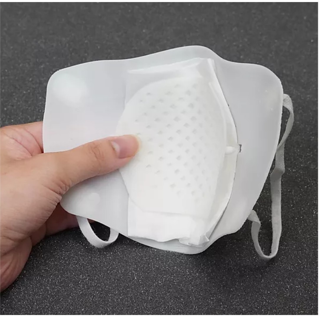 Download STL file Covid-19 Face Mask V1 and V2 • 3D printable template ...