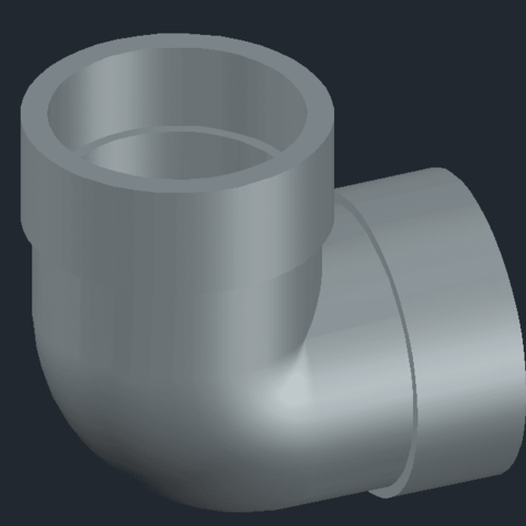 Download STL file Elbow pipe • Object to 3D print ・ Cults