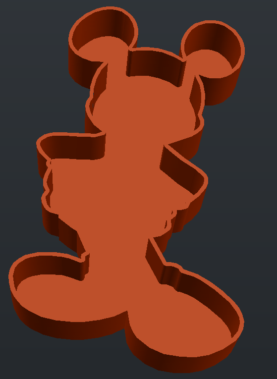 STL file Mickey mouse forms・3D printing design to download・Cults