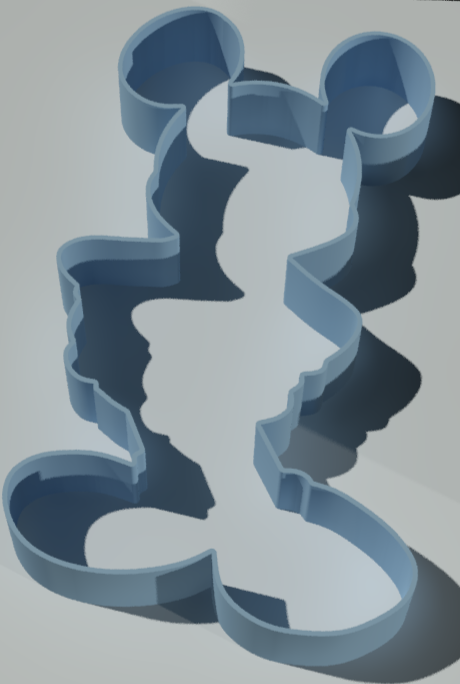 STL file Mickey mouse forms・3D printing design to download・Cults