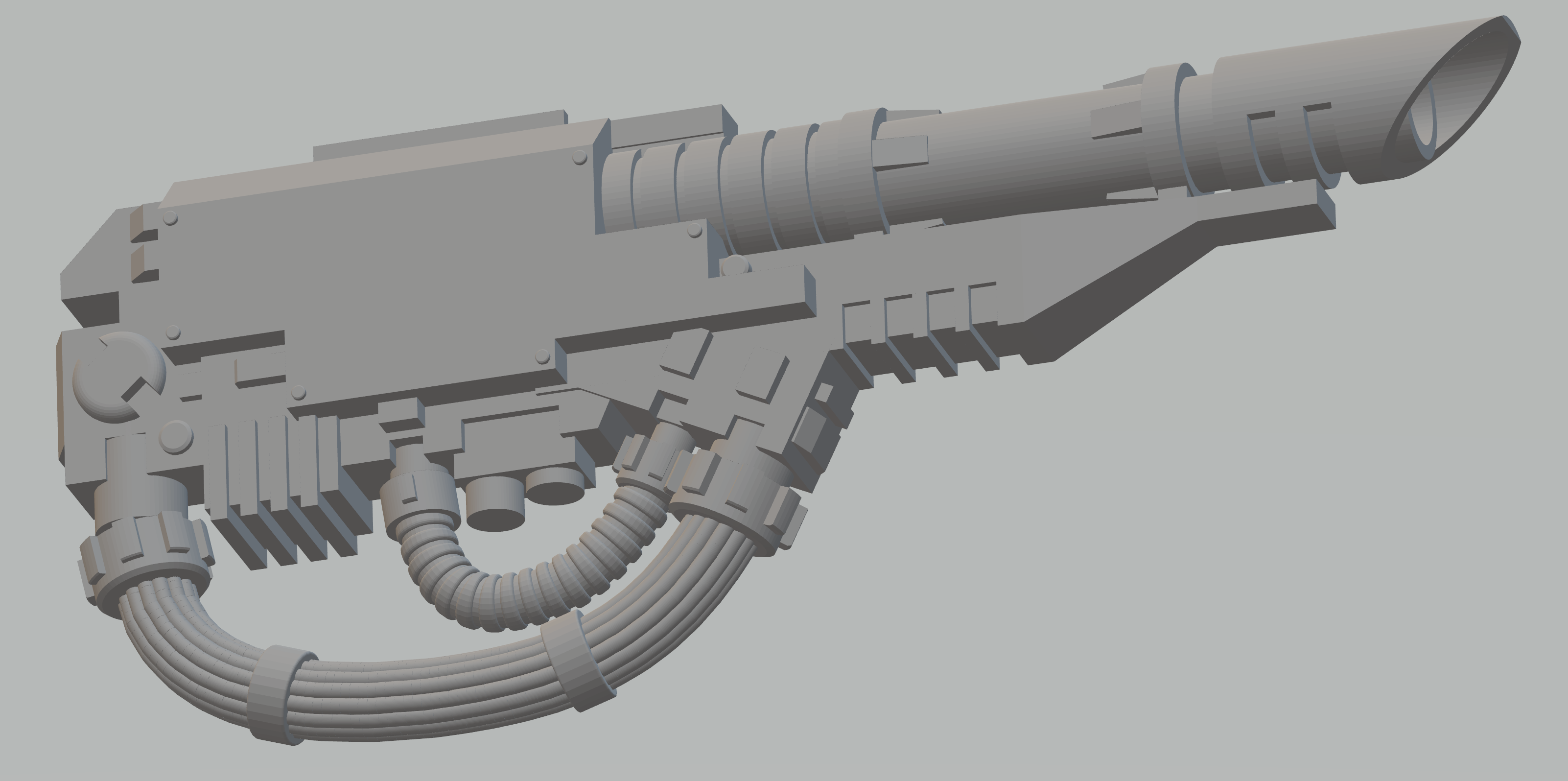 STL file LR sponson Lascannon 🎲・3D printer model to download・Cults