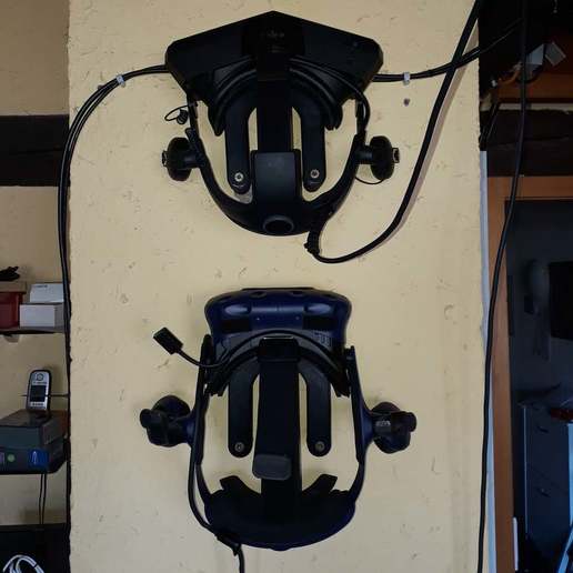Download free 3D printer designs VR Headset Wallmount ・ Cults