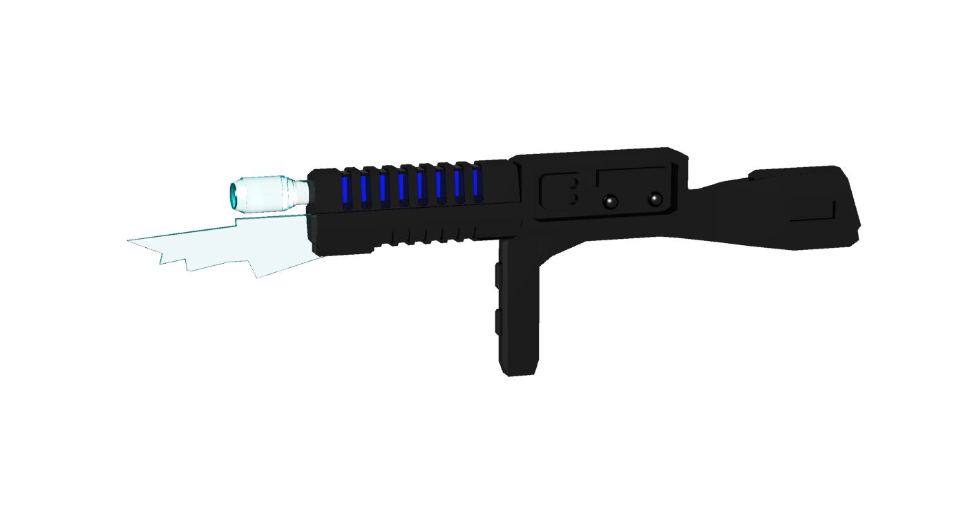 Free STL file Cylon Rifle Battllestar Galactica Prop gun 3D print ...