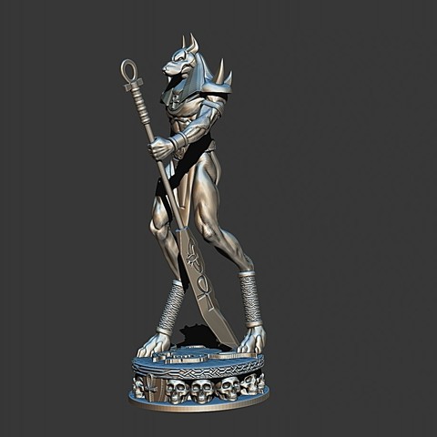 Download STL file anubis • 3D printing model ・ Cults