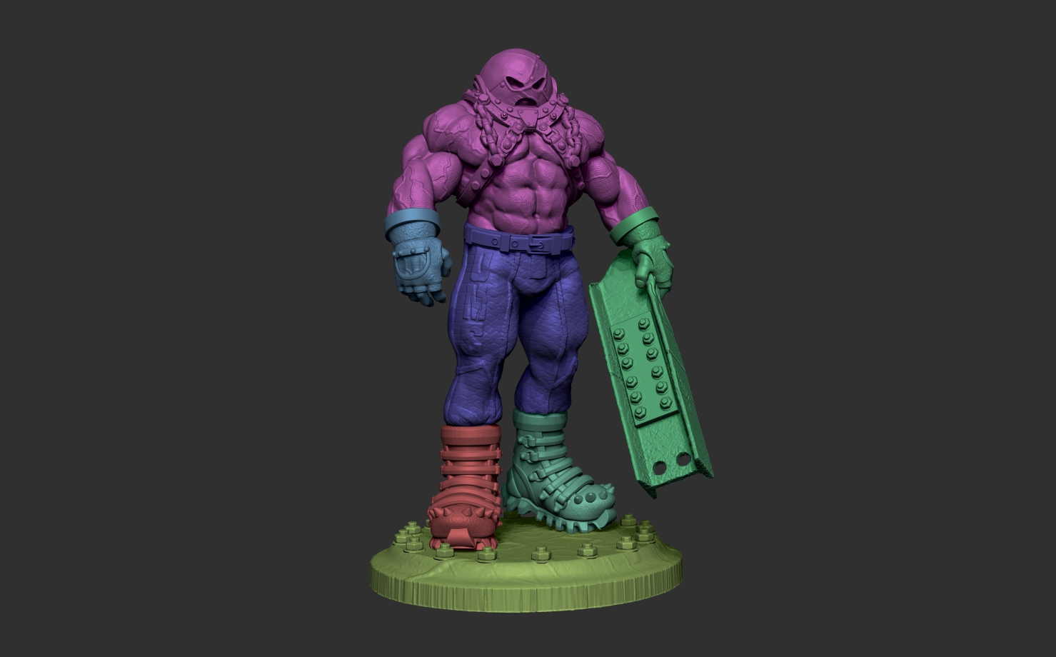 Download STL file Juggernaut • 3D printing template ・ Cults