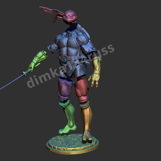 Download STL file ninja turtle • 3D printing template ・ Cults