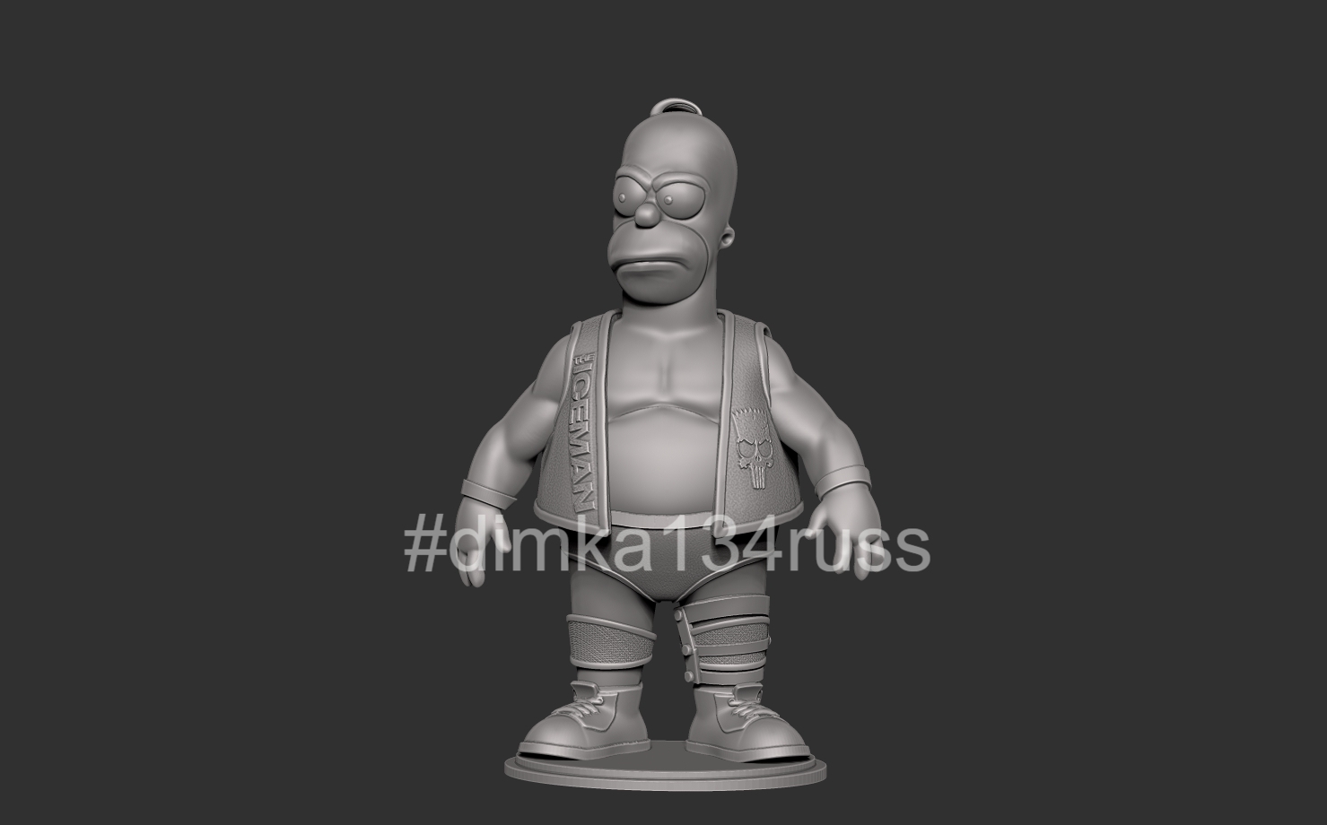 STL file simpsons homer・3D printer model to download・Cults