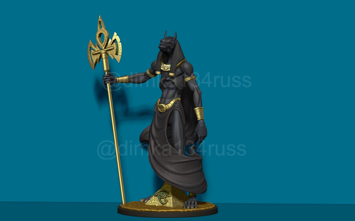 STL file Anubis・3D printable model to download・Cults