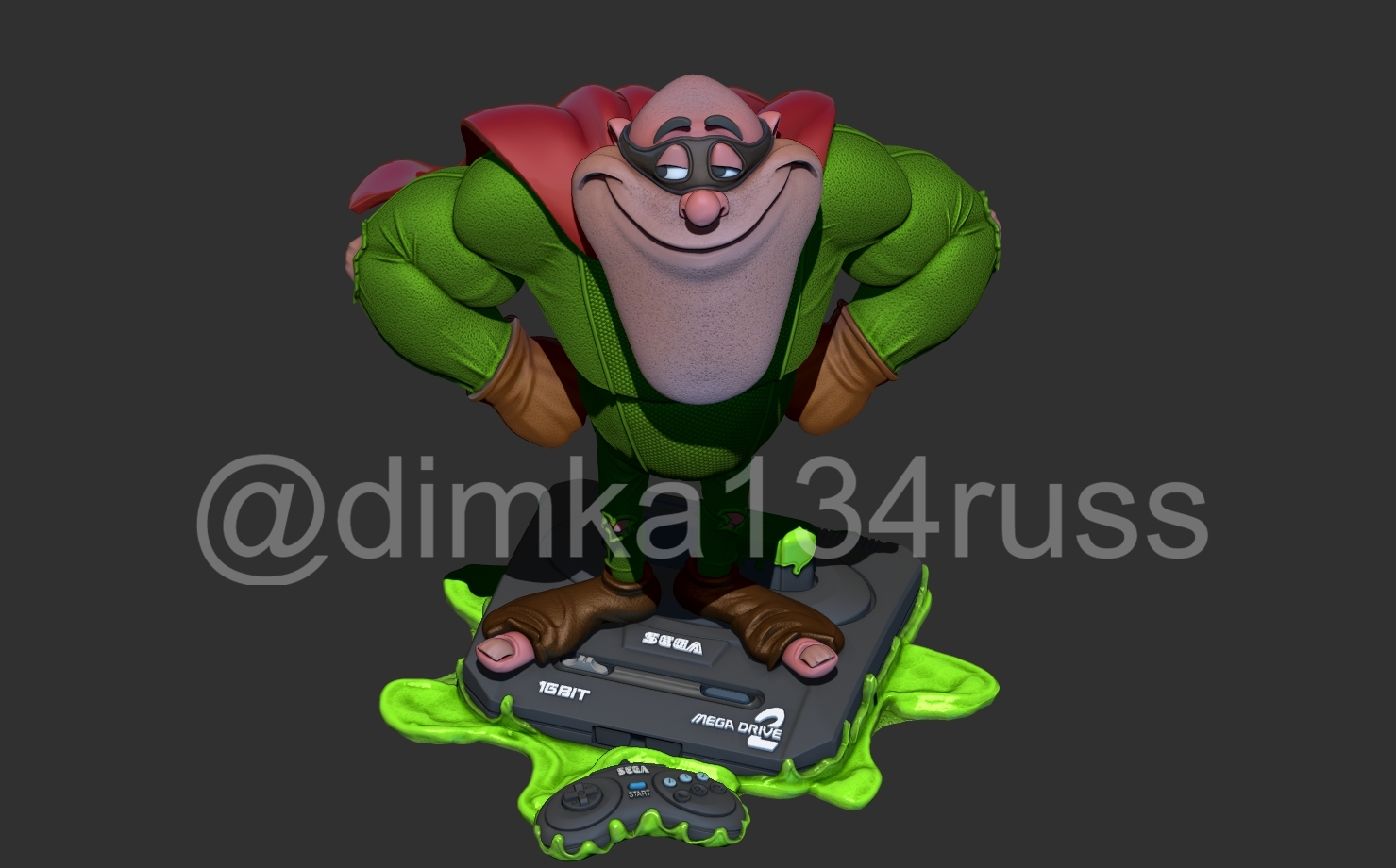 STL file boogerman 🎮・3D printable model to download・Cults