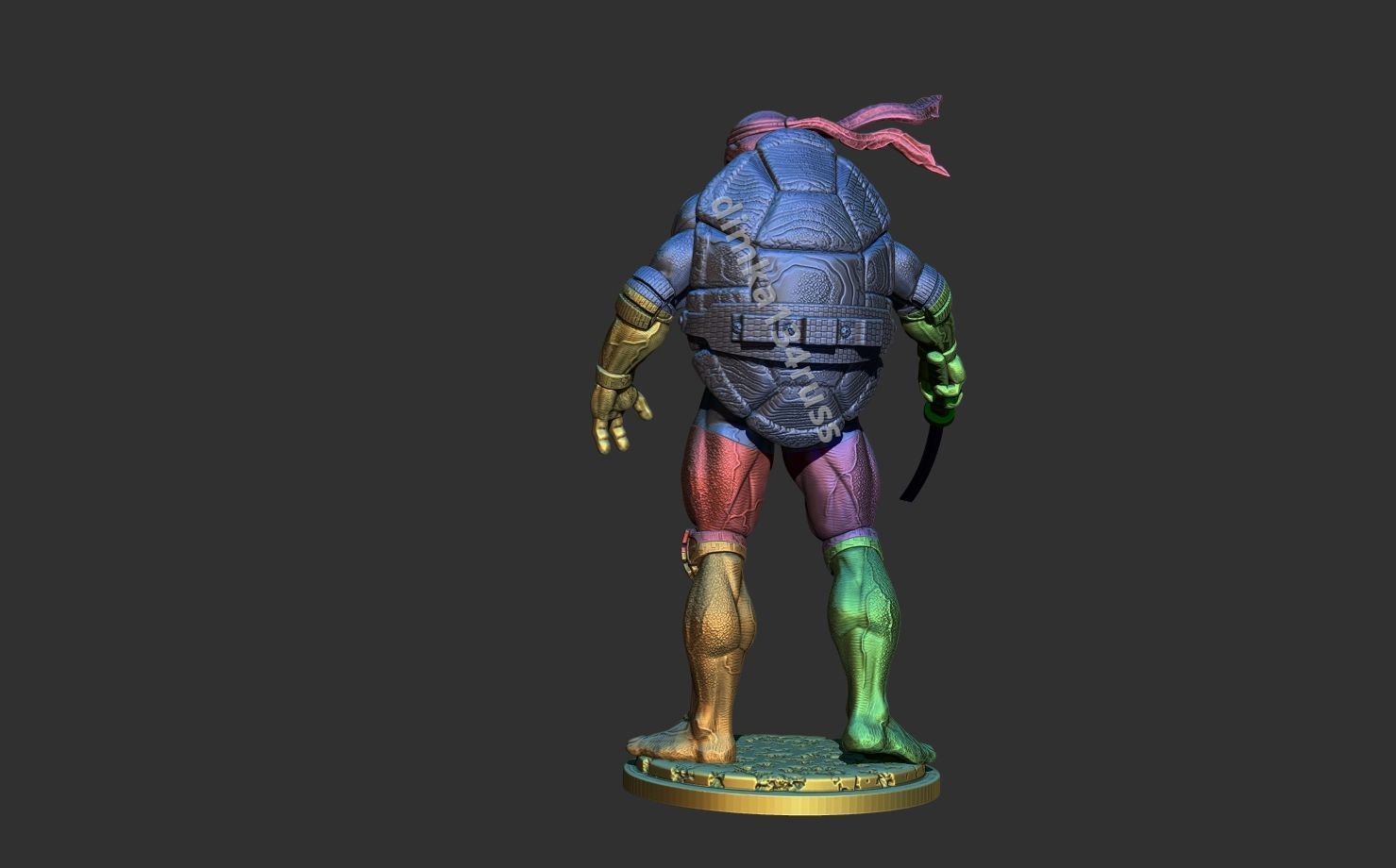 3D file ninja turtle・Model to download and 3D print・Cults