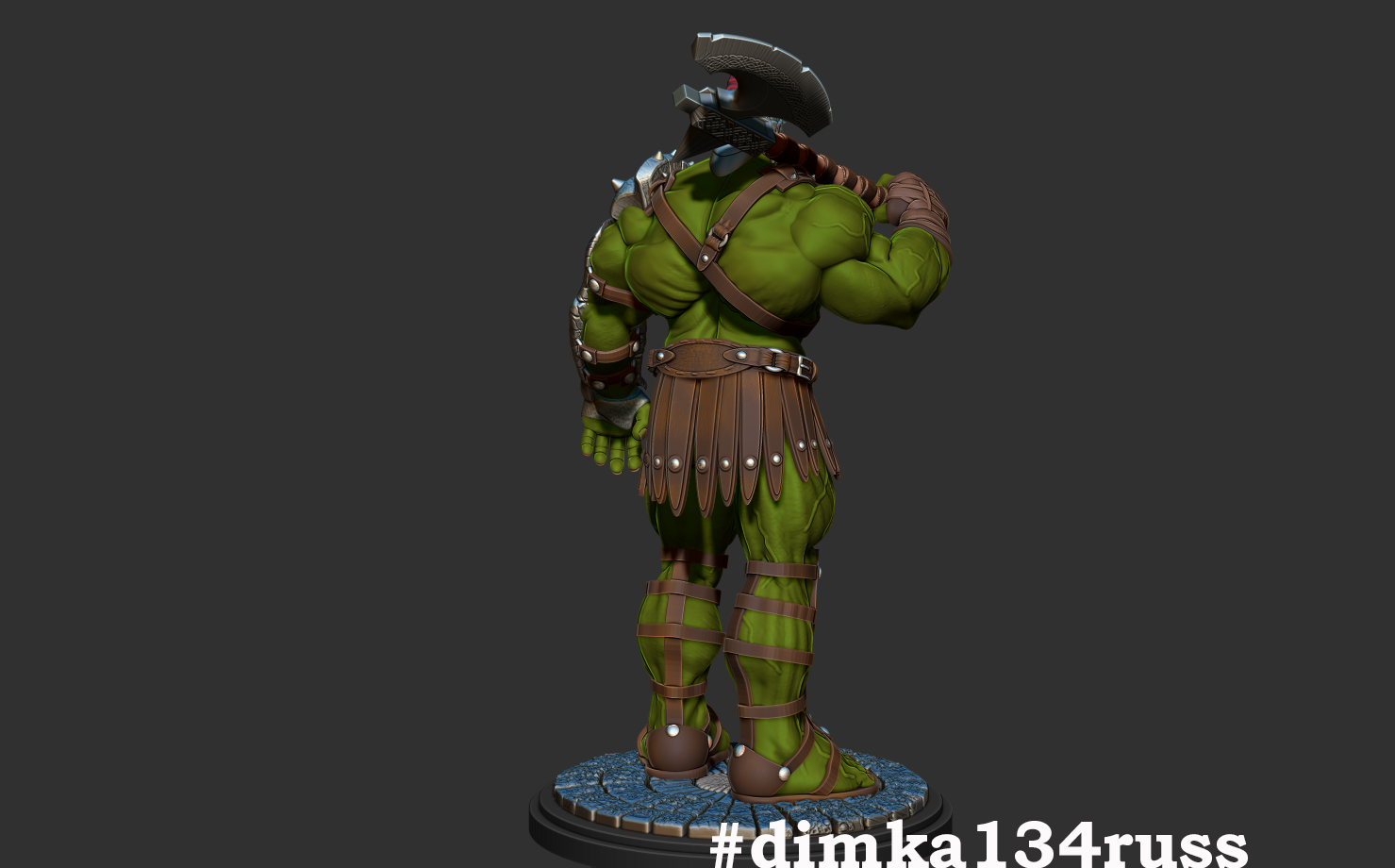 3D file hulk gladiator 🪓・3D printable design to download・Cults