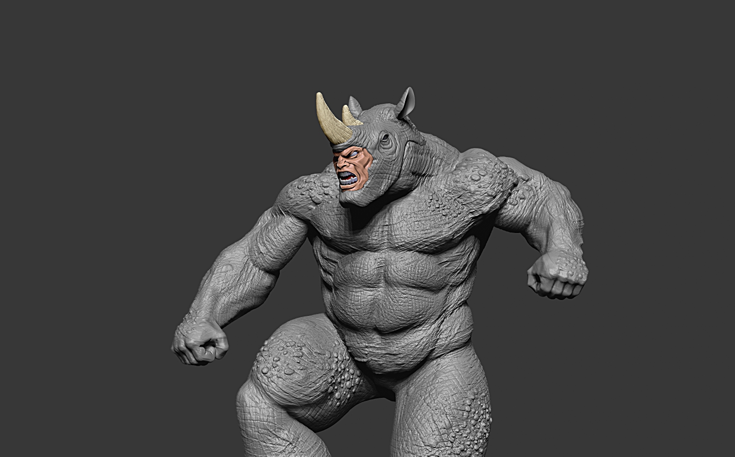 STL file rhino spider man・3D printer model to download・Cults