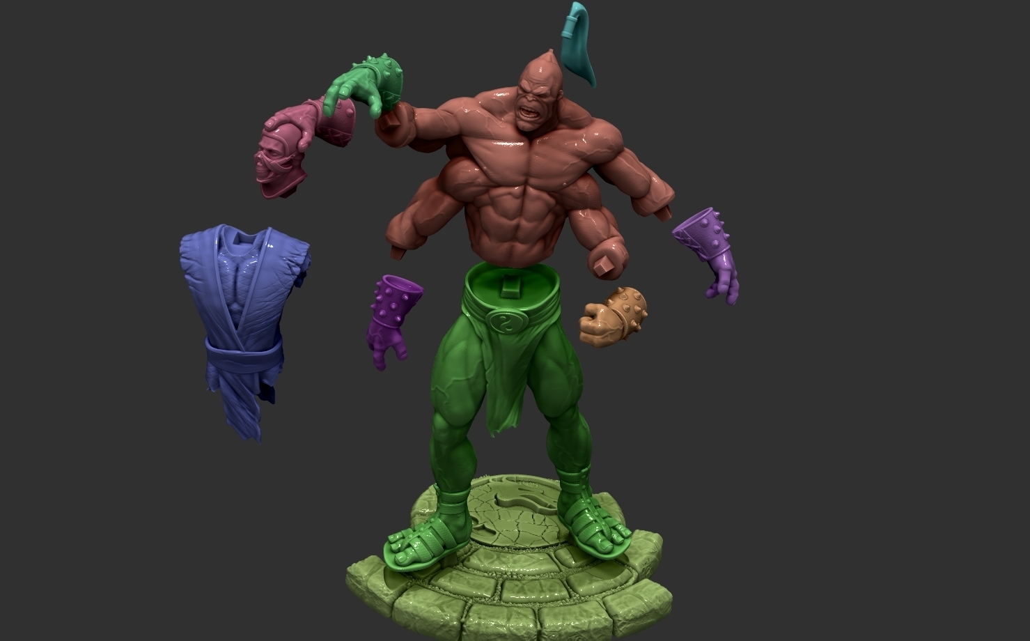 STL file goro・3D printable design to download・Cults