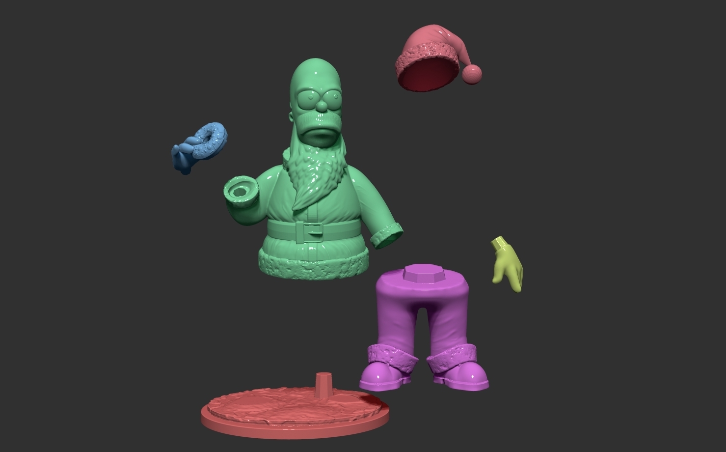 3D file simpsons 🎄・Model to download and 3D print・Cults