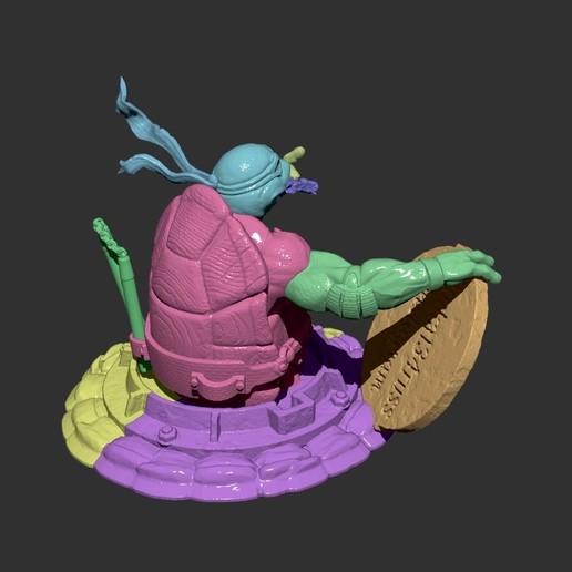 Download 3D printer designs Ninja Turtles ・ Cults