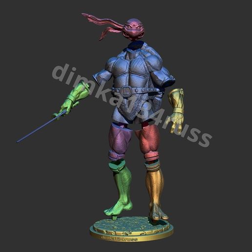Download STL file ninja turtle • 3D printing template ・ Cults