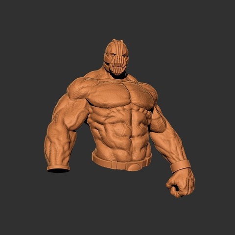 Download STL file bane batman • 3D print design ・ Cults