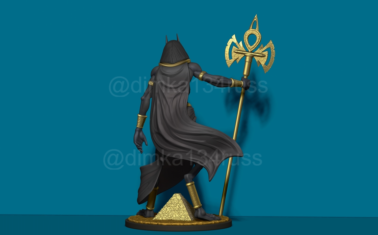 STL file Anubis・3D printable model to download・Cults