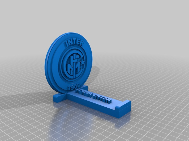Free 3D file FC Inter cellphone holder・3D printable design to download ...