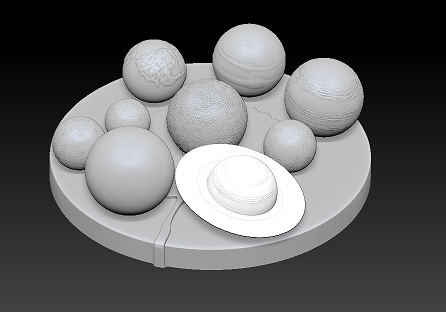 STL file SOLAR SYSTEM・3D print design to download・Cults
