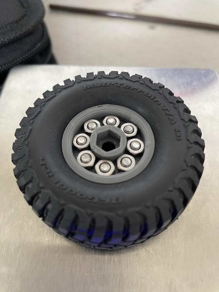 Free 3D file TRX4M Beadlock Wheel Negative Offset・Model to download and ...