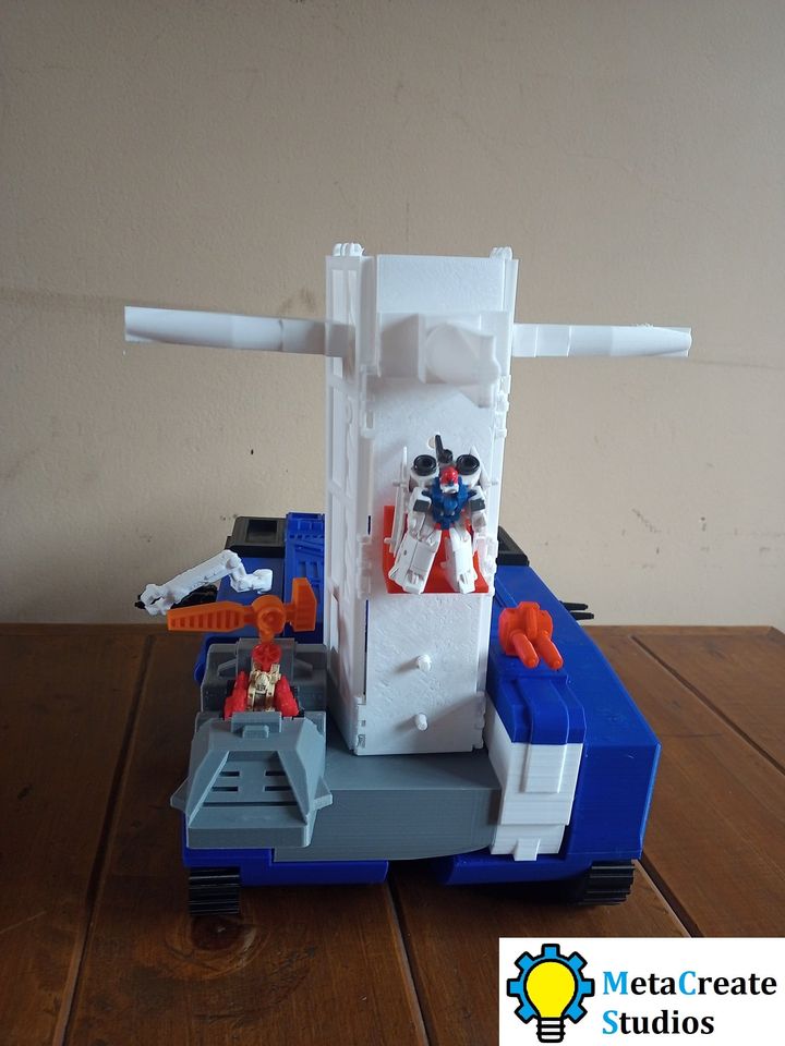 STL file Transformers Micromasters Countdown Base Earthrise Compatible ...