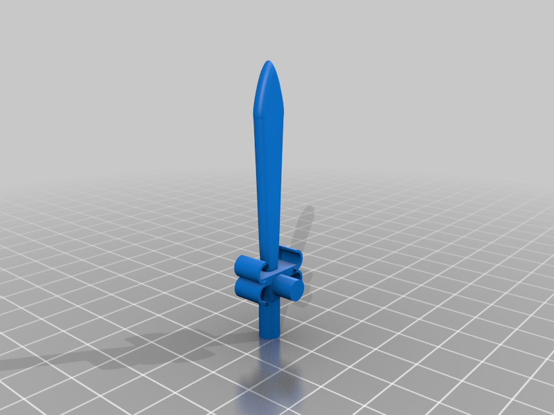 Free STL file Transformers POTP Slug (Slag) Sword・3D print object to ...