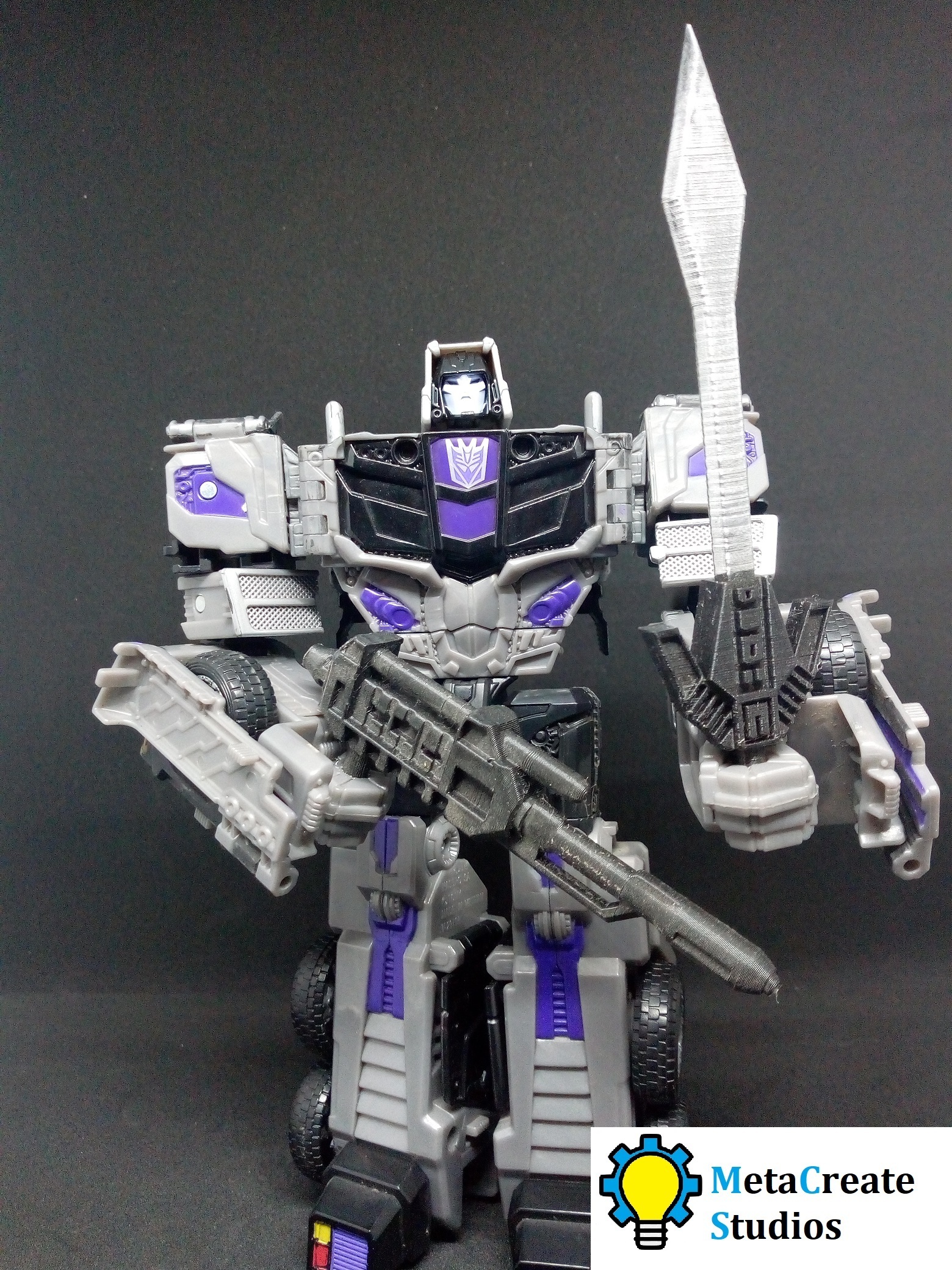 STL file Transformers Combiner Wars Menasor/ Motormaster Sword and ...