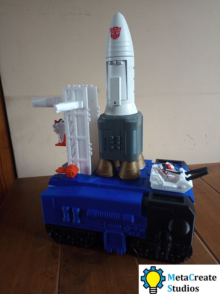 STL file Transformers Micromasters Countdown Base Earthrise Compatible ...