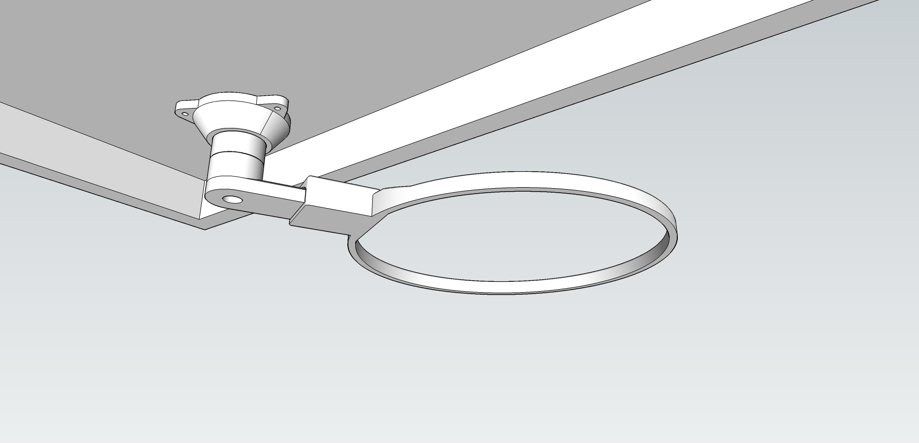 Файл STL Tilting trash can - Retractable trash can - Hidden trash can 🗑 ...