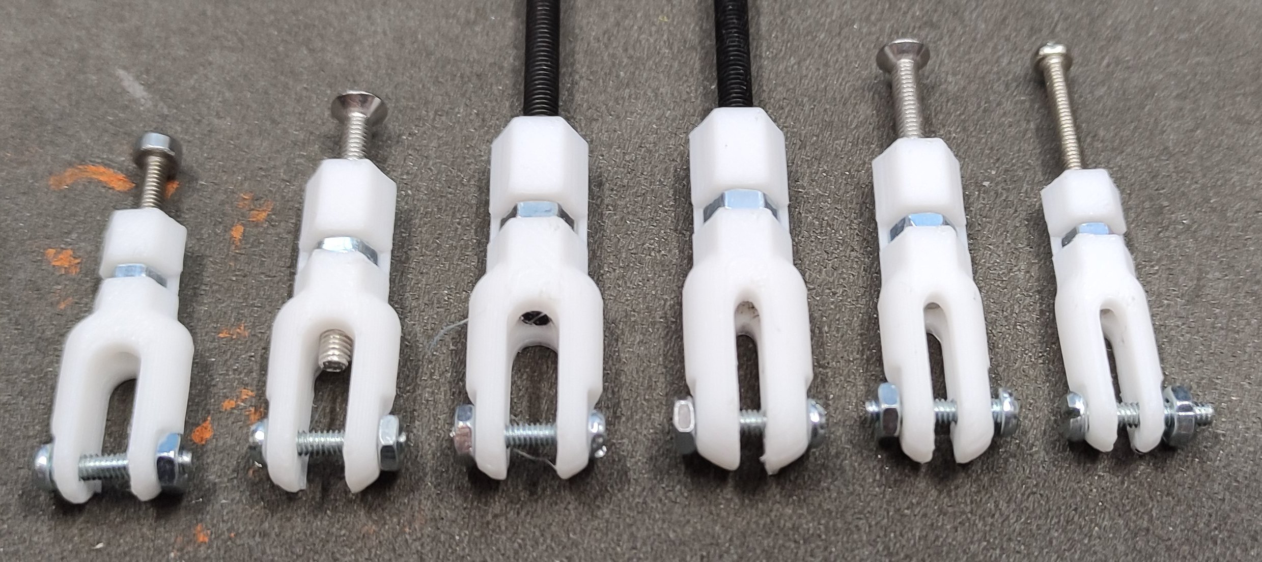 STL file 3D printable clevis M2 / M2.5 / M3 for RC planes 🚁・3D print ...