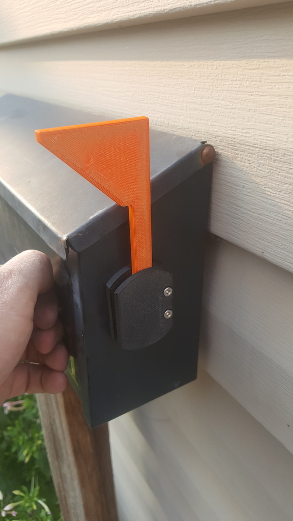 Free 3D file Simple Mail Flag・3D print object to download・Cults