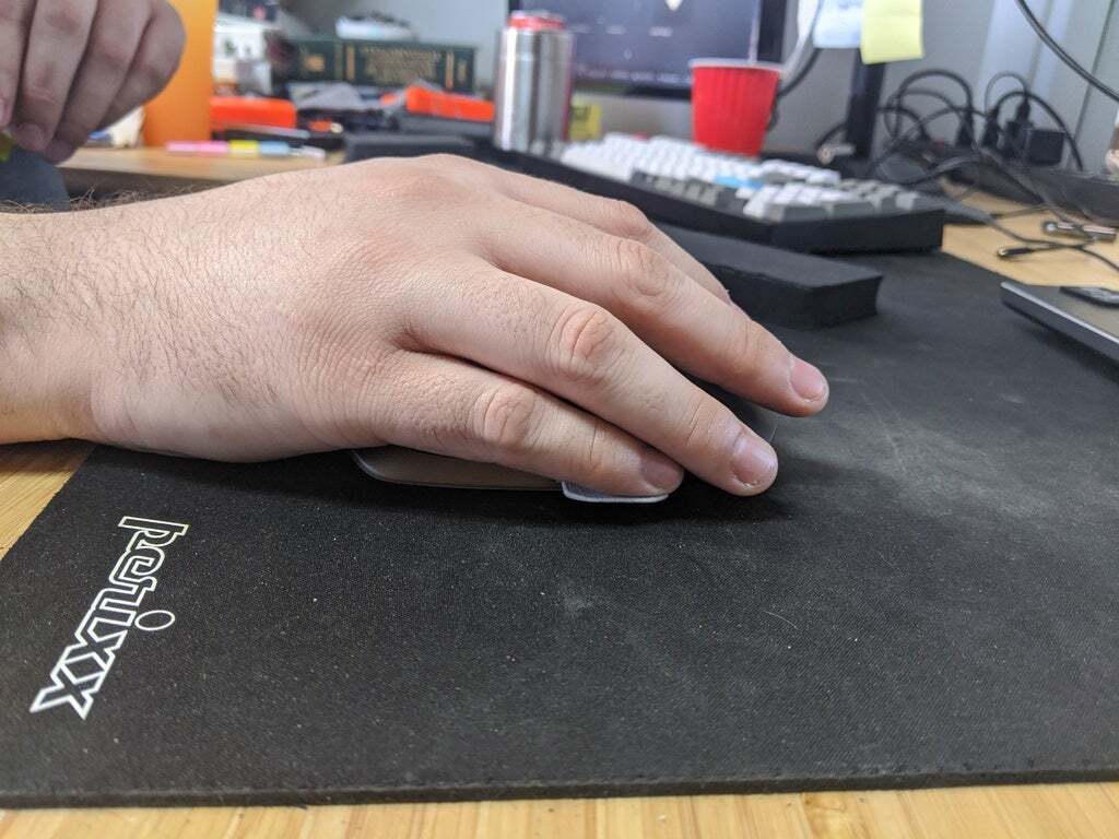 Free STL file Logitech MX Master Pink Rest・3D printing template to ...