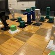 Download free STL file Complete Minecraft Chess Set • Model to 3D print ...